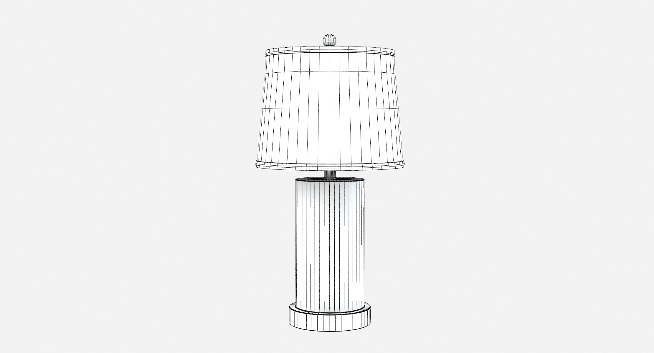 wildwood table lamp 3d model