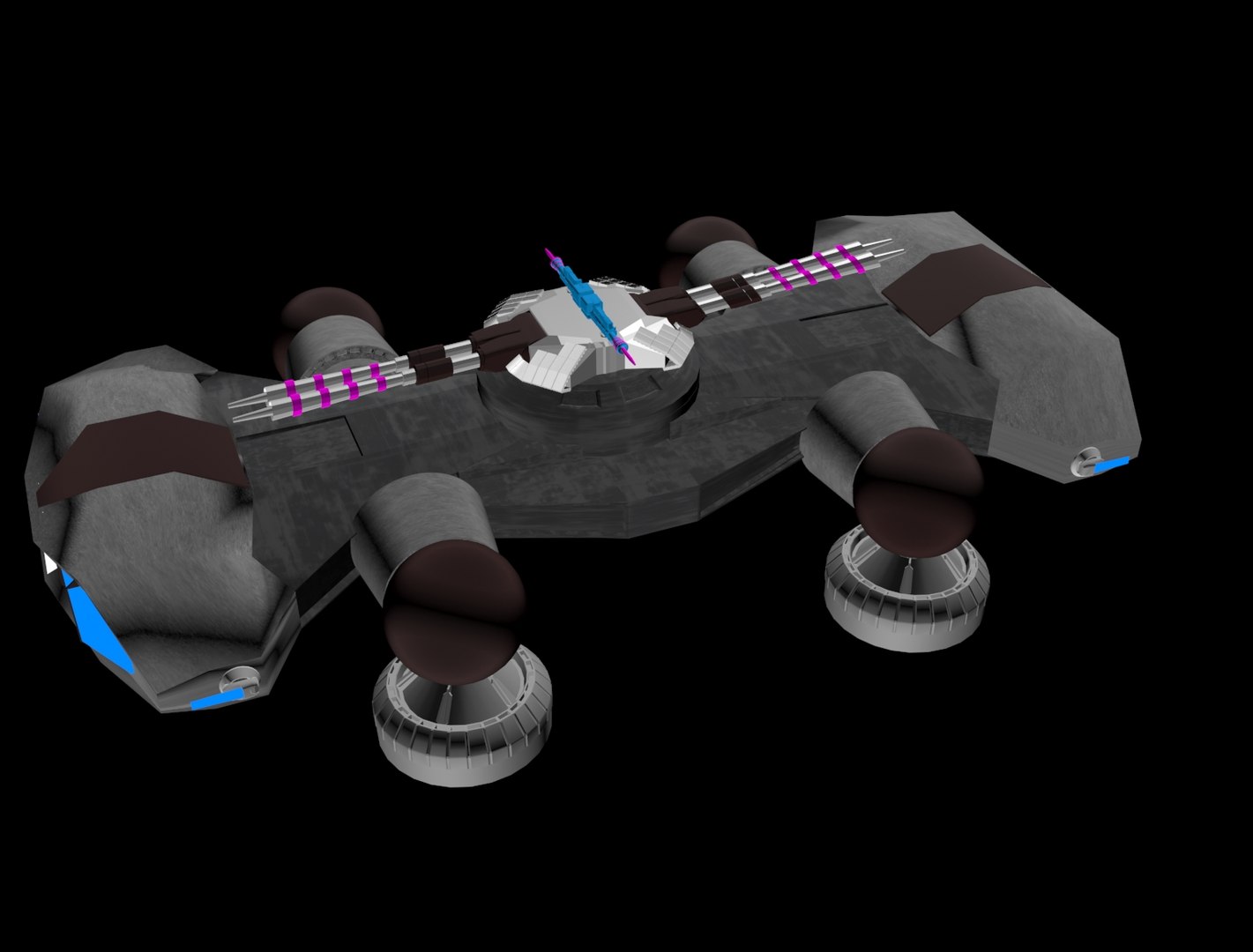 Hover Tank 3D Model - TurboSquid 1427063