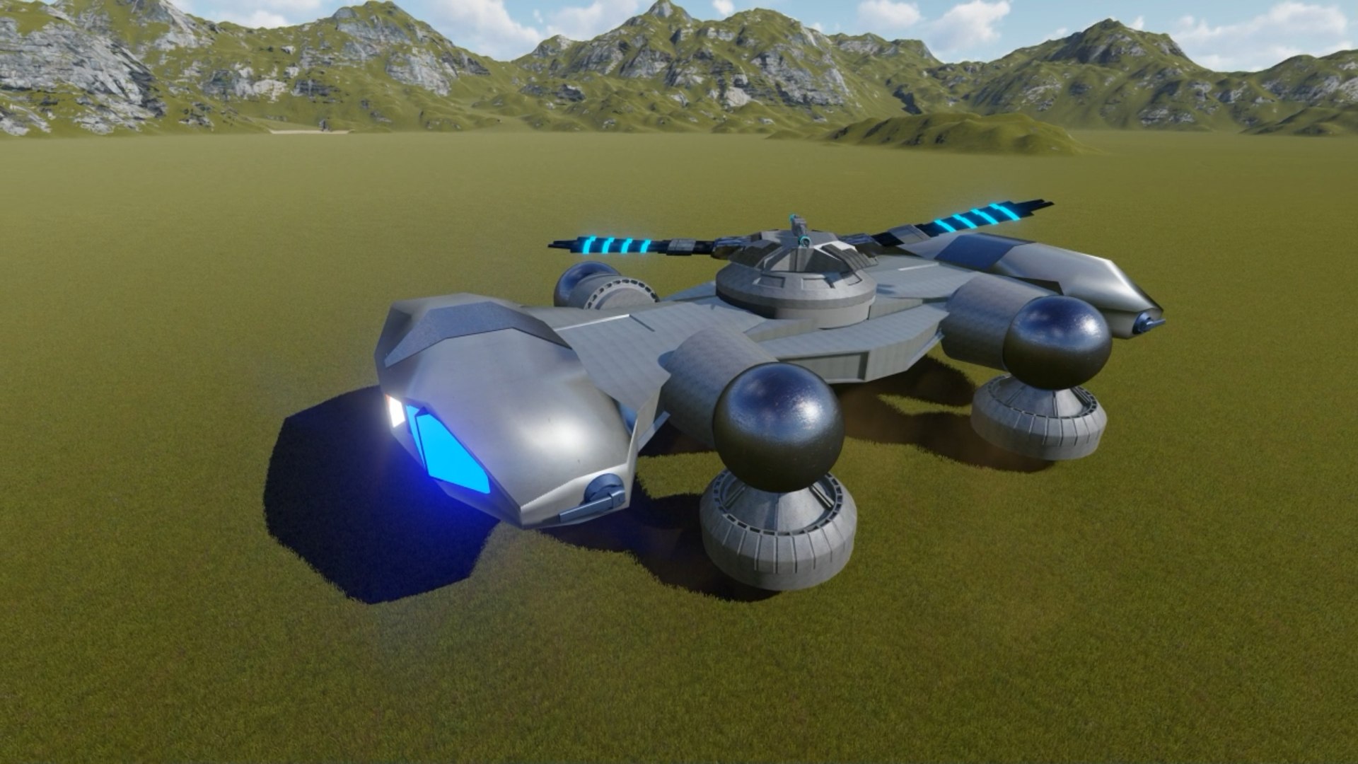 Hover Tank 3D Model - TurboSquid 1427063