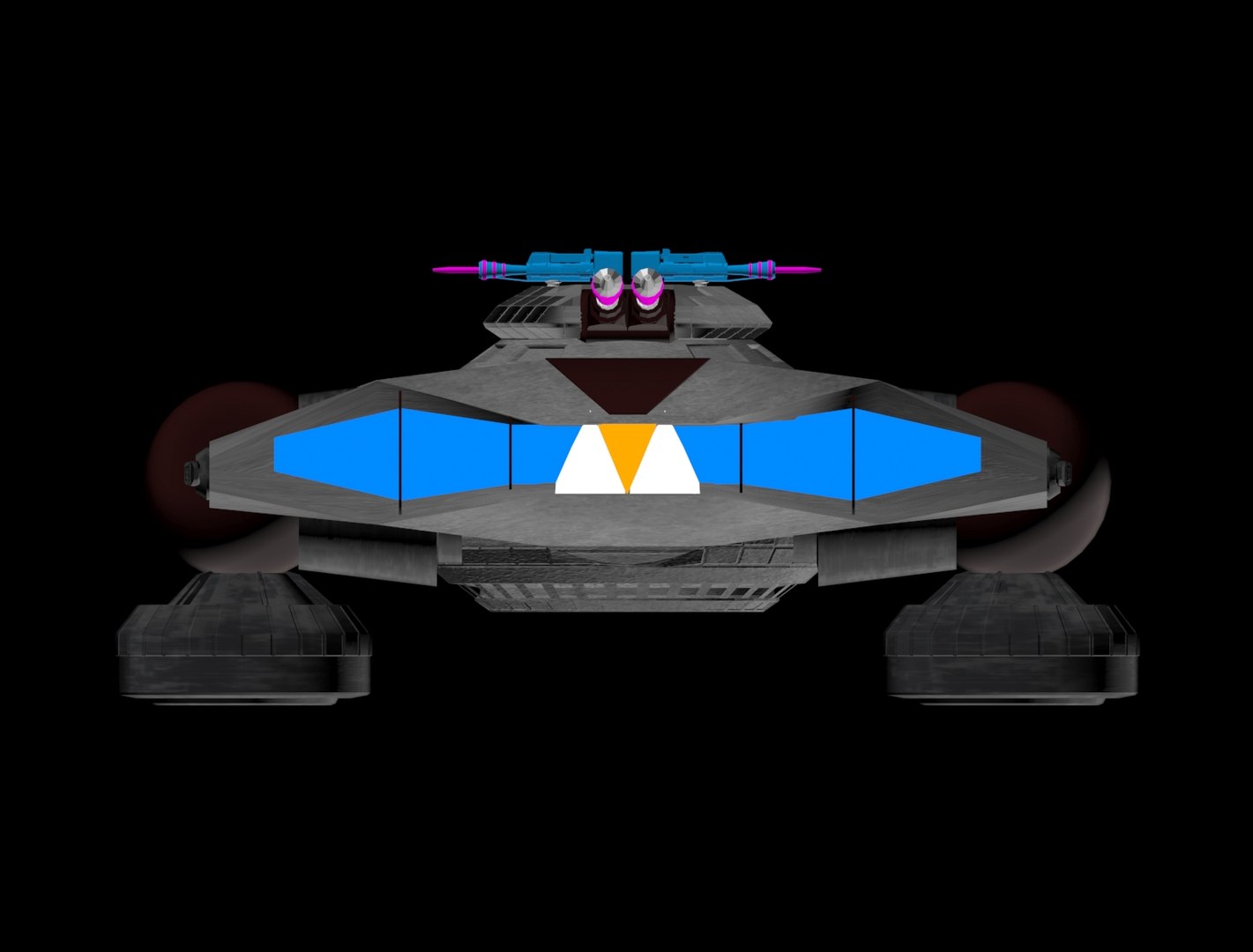 Hover Tank 3D Model - TurboSquid 1427063