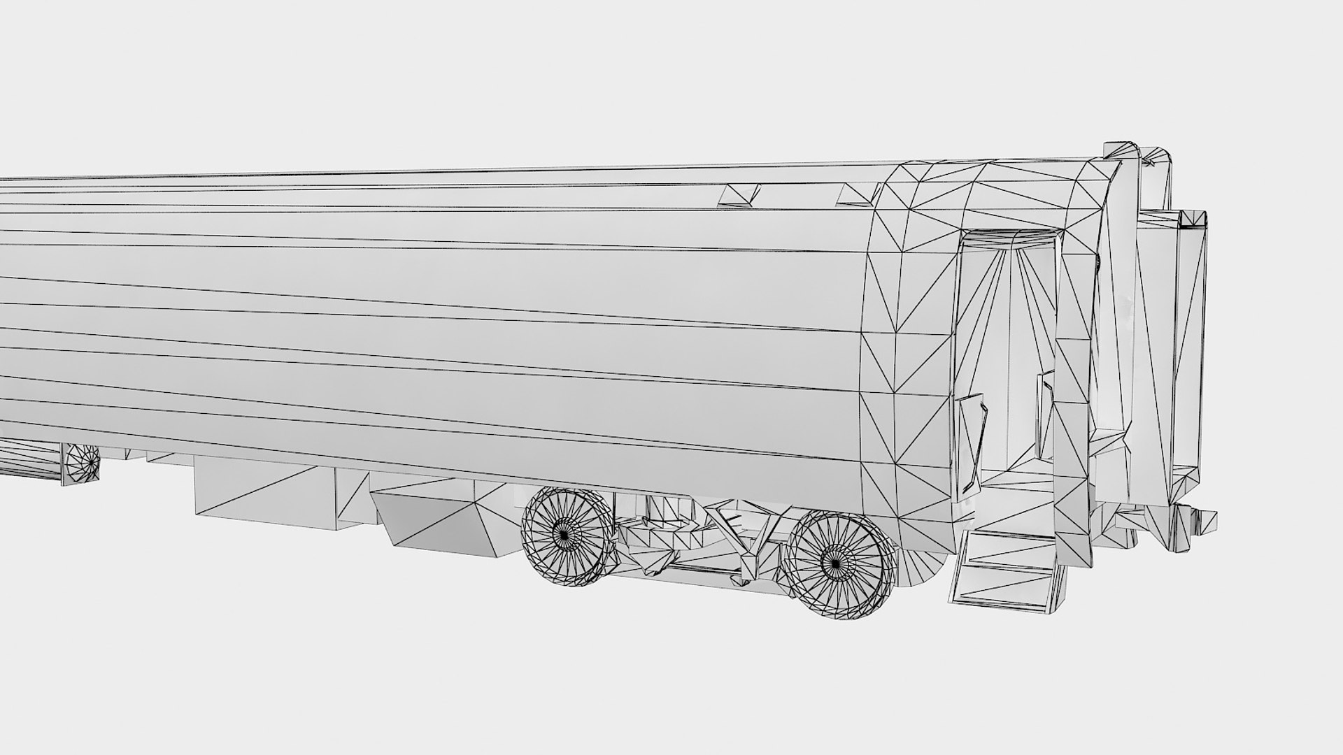 3d Amfleet Passenger Amtrak Ii Model