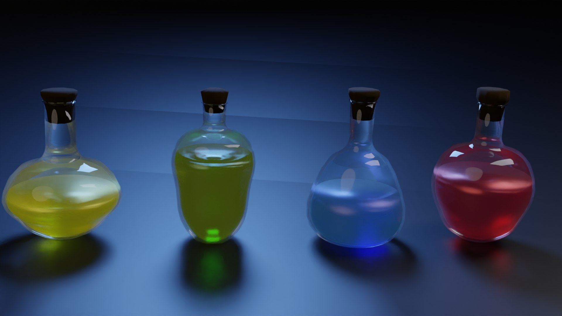 Elixirs 3D Model - TurboSquid 1956320