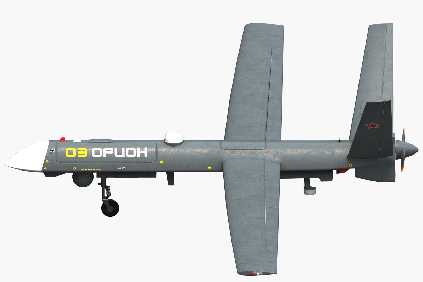Russian UAV Orion E 3D - TurboSquid 1834016