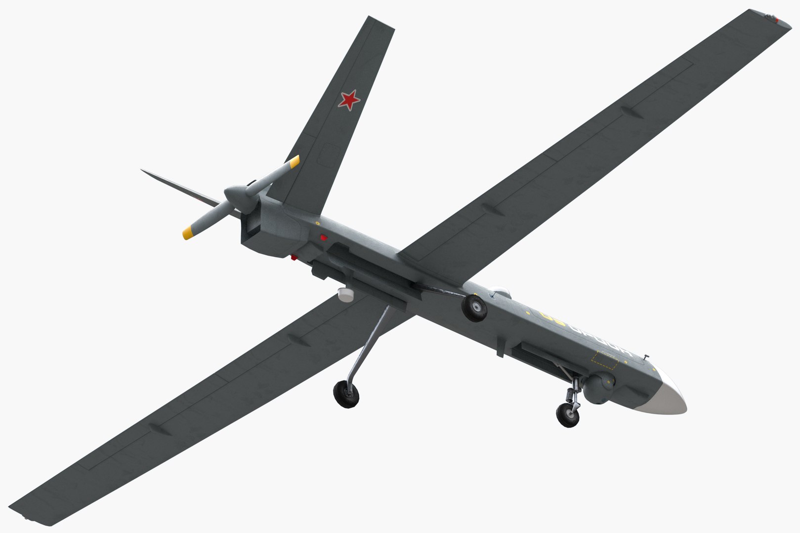 Russian UAV Orion E 3D - TurboSquid 1834016