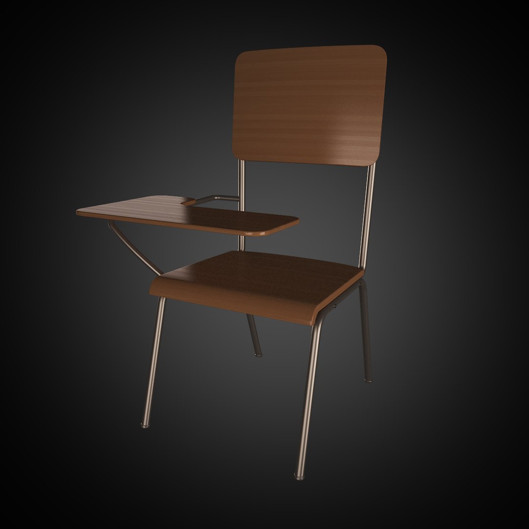 Classroom Chair 3d 3ds