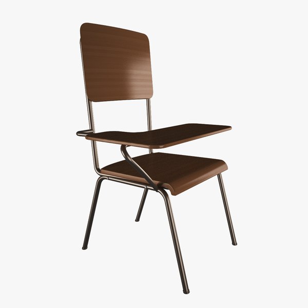 classroom chair 3d 3ds