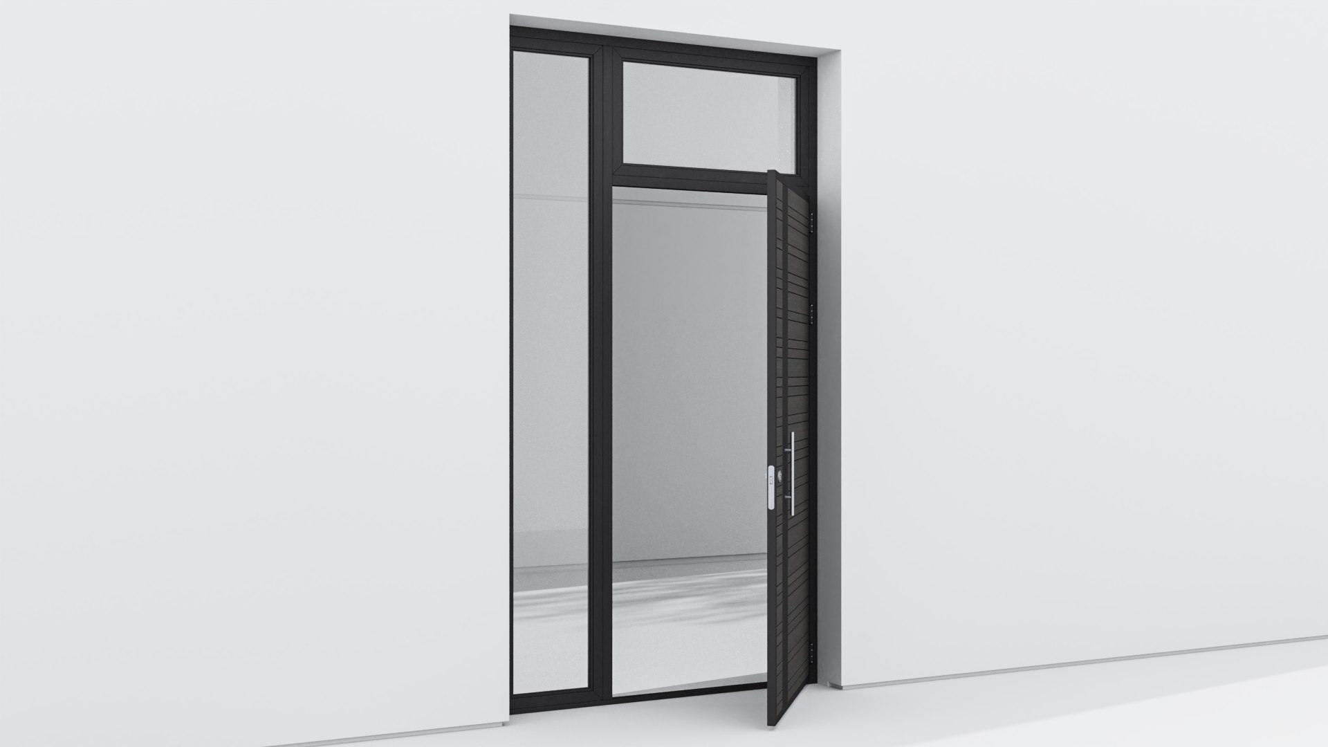 3D Aluminium Door 66 Model - TurboSquid 2017128