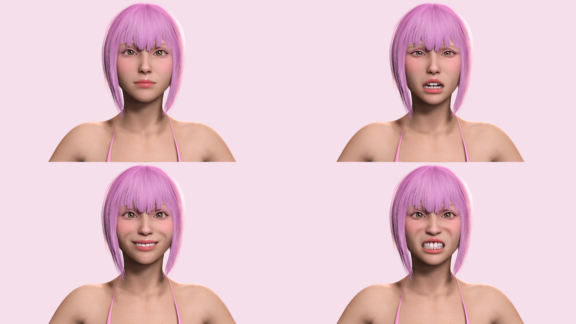 Nara - Realistic Kpop Girl Famous Singer 3D Model - TurboSquid 2196418