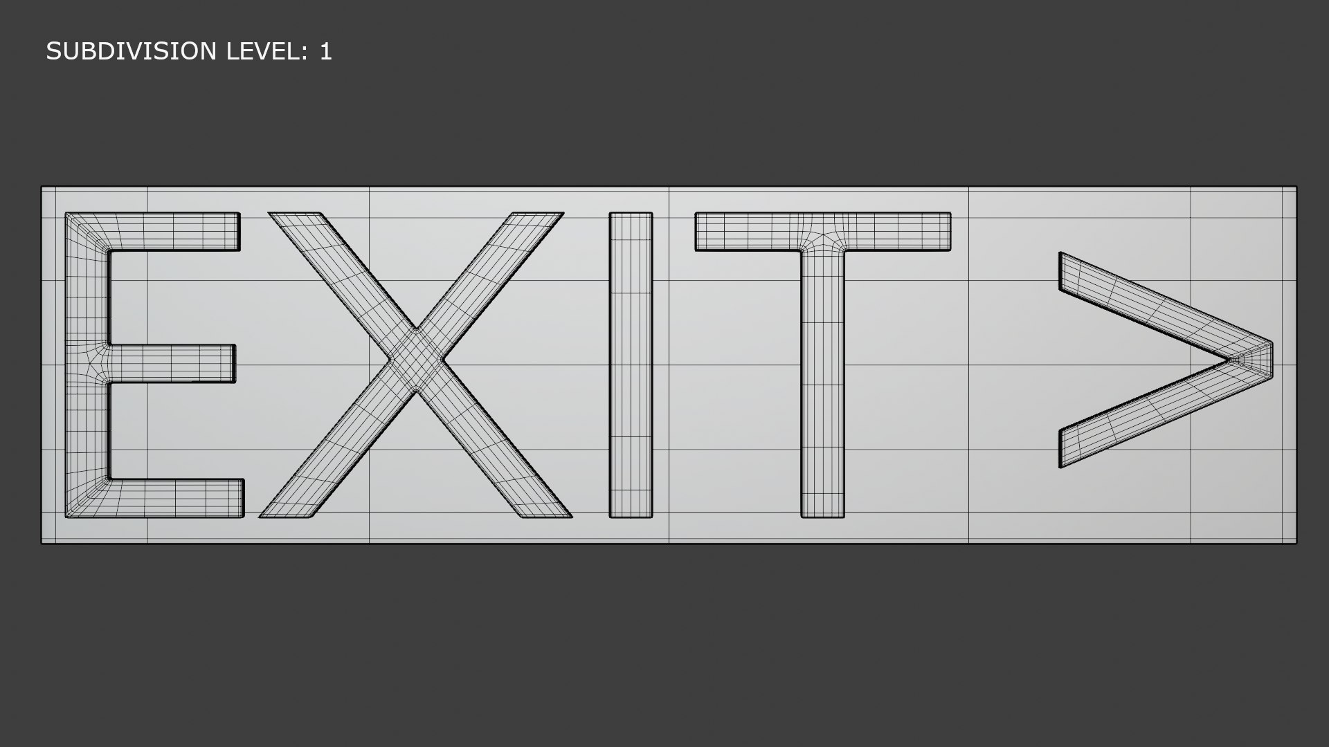 EXIT Sign 3D Model - TurboSquid 2104450