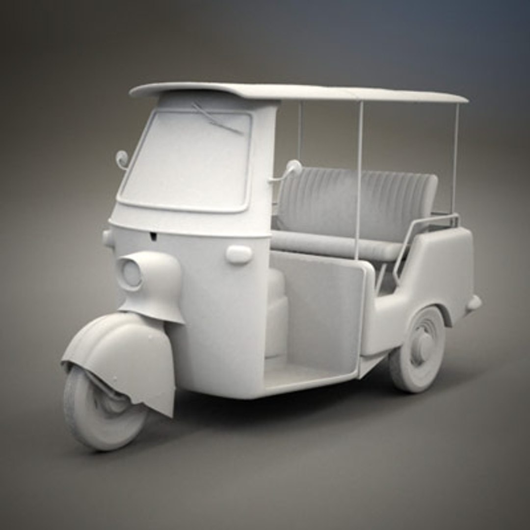 Tuk Tuk-tuk 3d Model