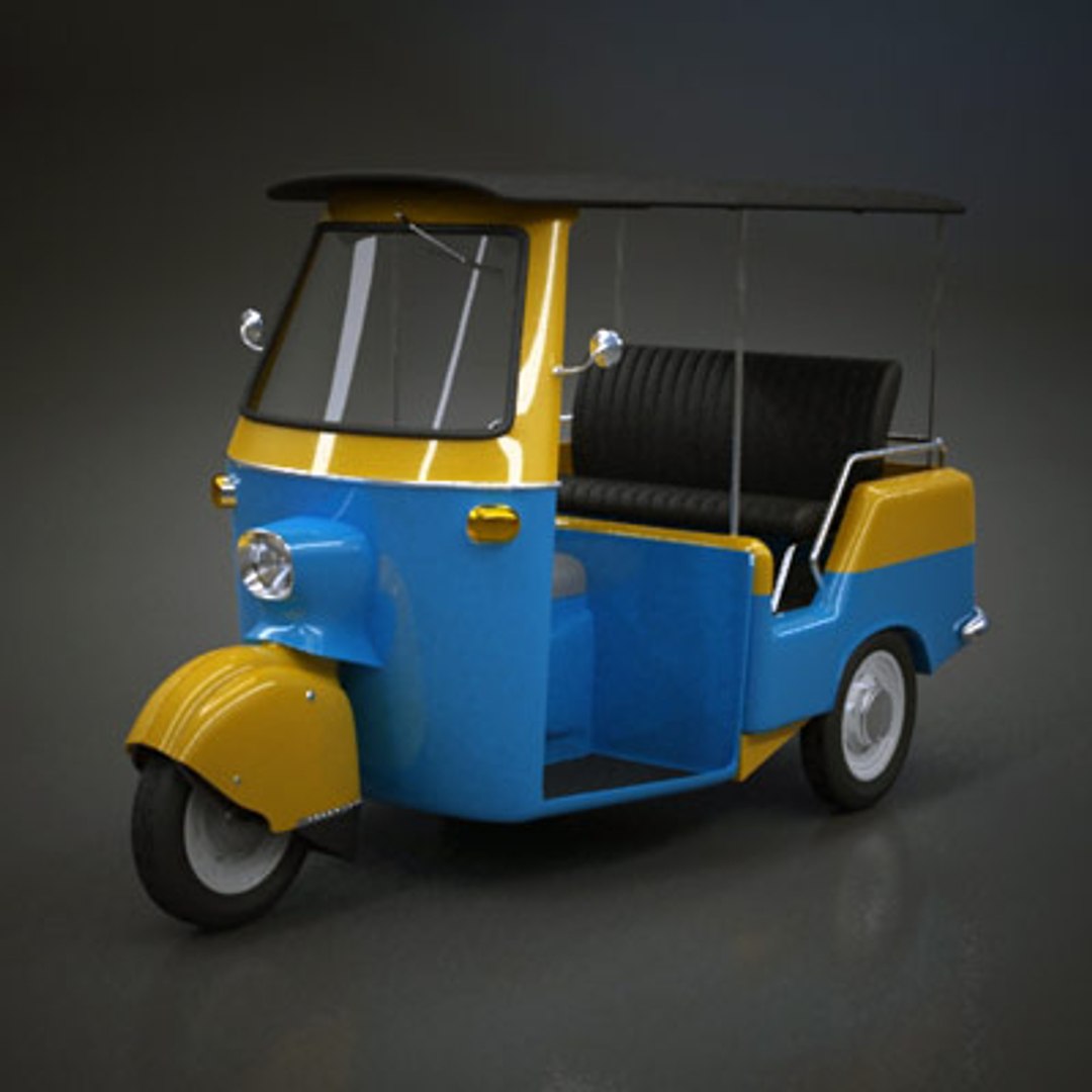 Tuk Tuk-tuk 3d Model