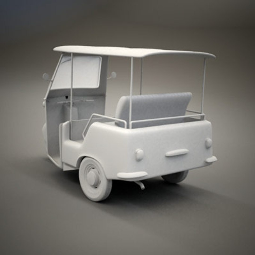 Tuk Tuk-tuk 3d Model