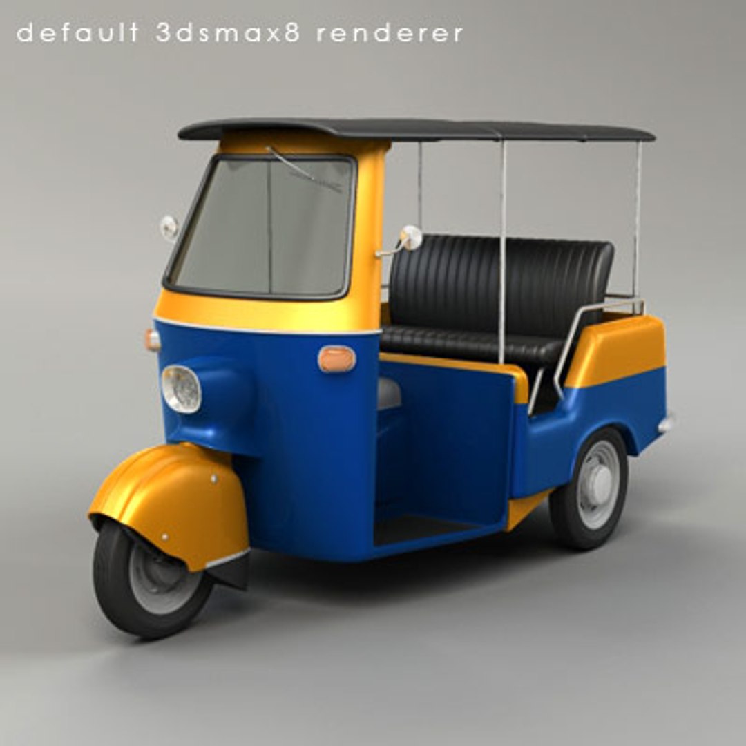 Tuk Tuk-tuk 3d Model