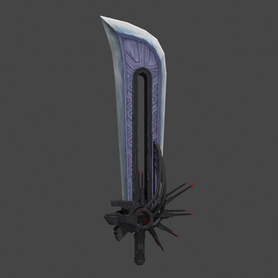 3d model of - giant sword 1