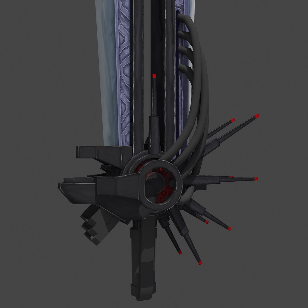 3d model of - giant sword 1