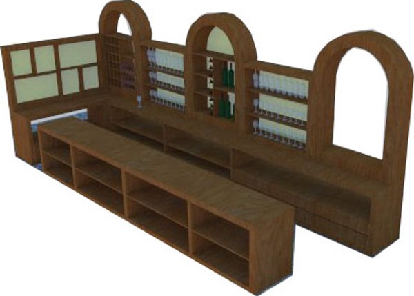 Free SketchUp Bar Models | TurboSquid
