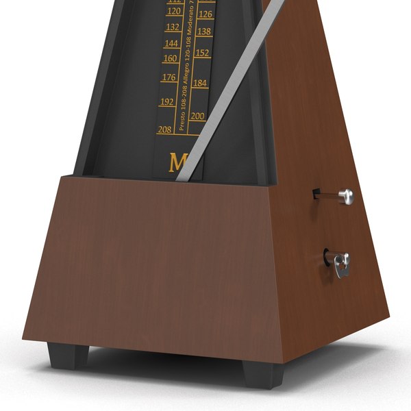 3d manual metronome 3 model