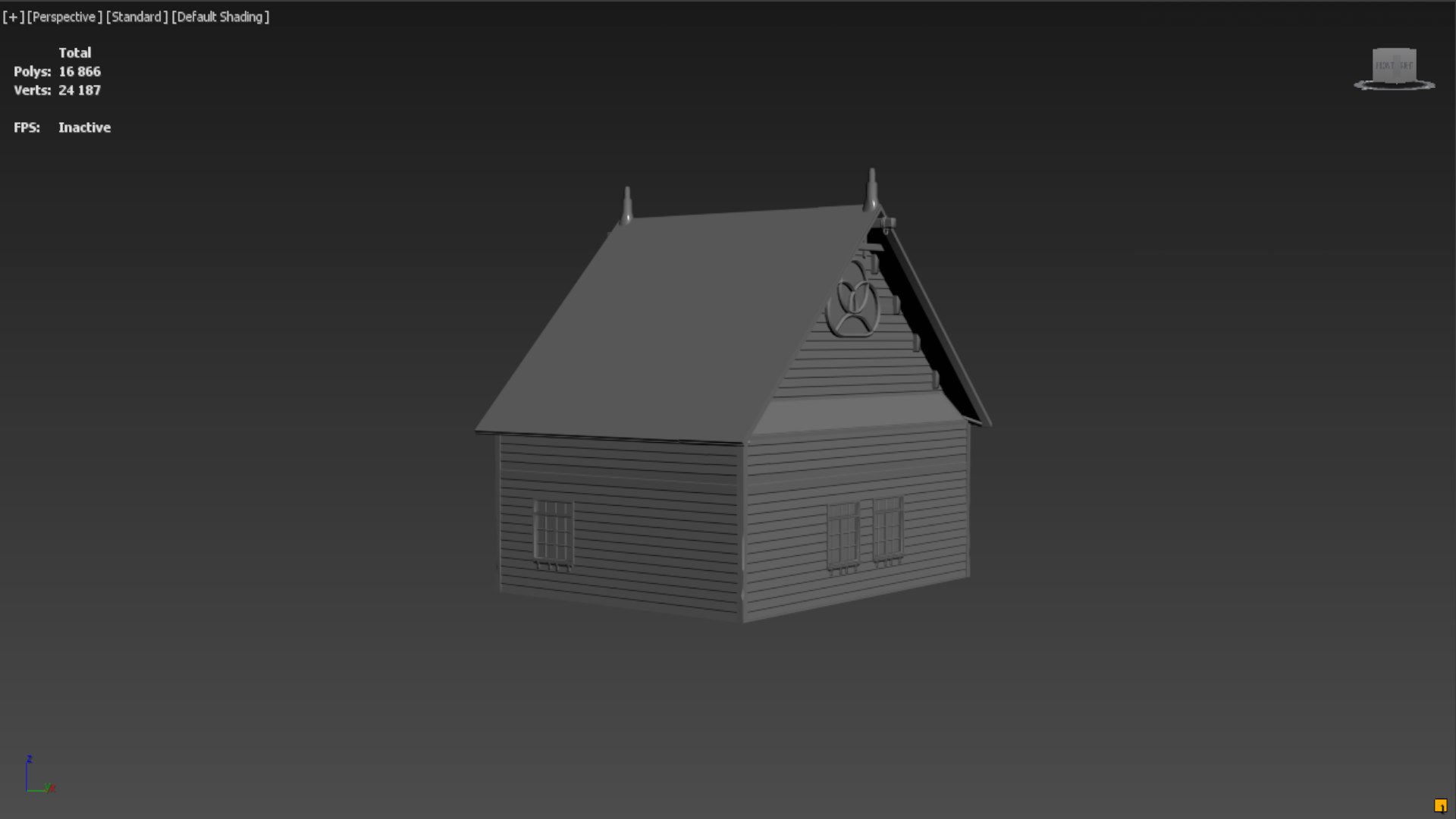 3D House No Textures Model - TurboSquid 1877700
