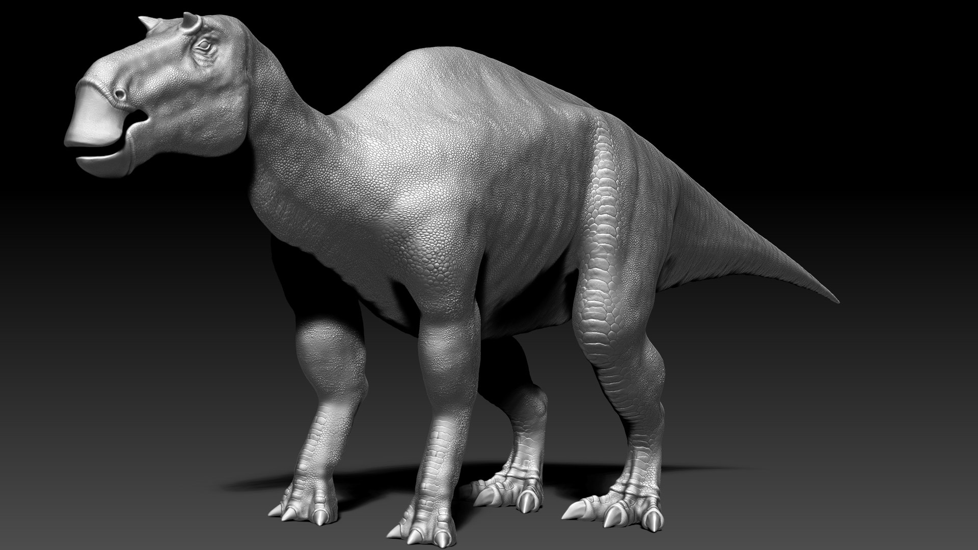 3D Maiasaura Sculpt Project Model - TurboSquid 2237293