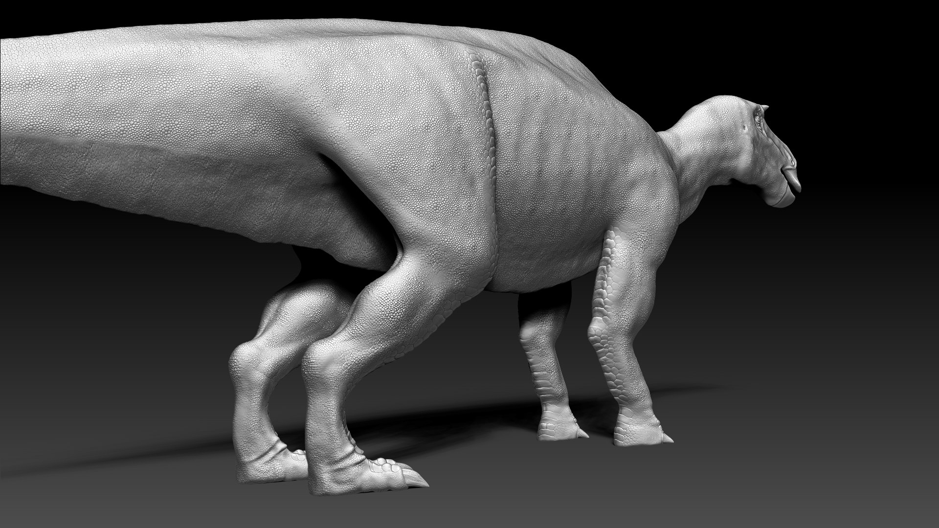 3D Maiasaura Sculpt Project Model - TurboSquid 2237293