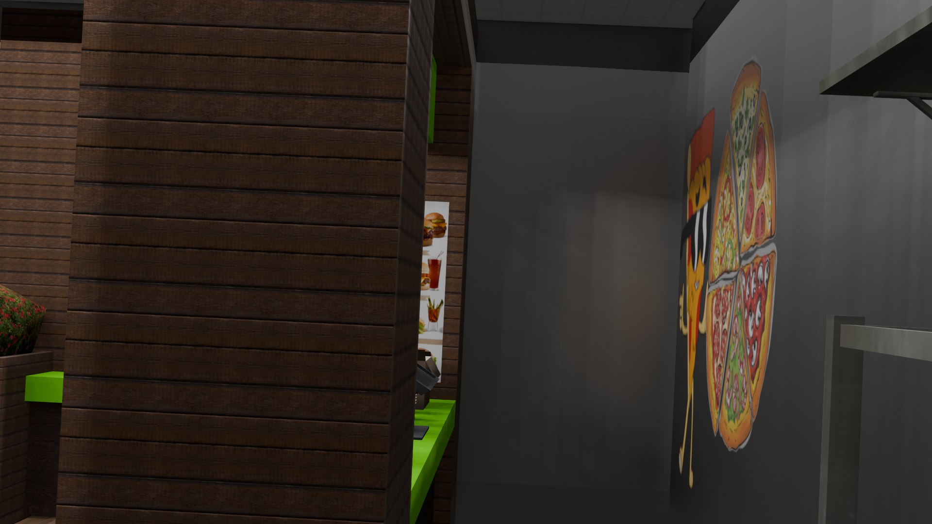 3D Pizza Shop - TurboSquid 2276105