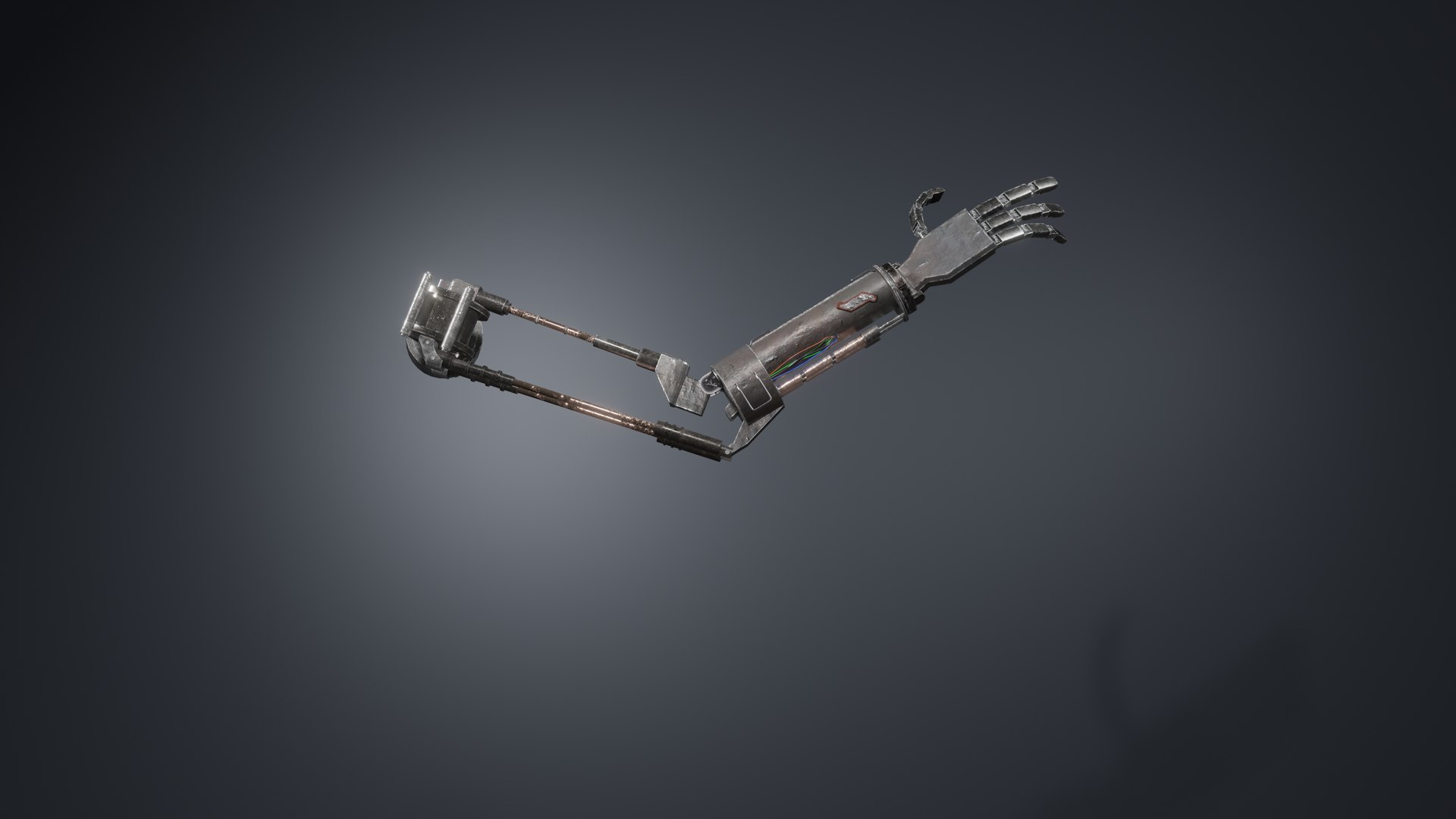 3D Prosthetic Trash Arm Model - TurboSquid 1924238