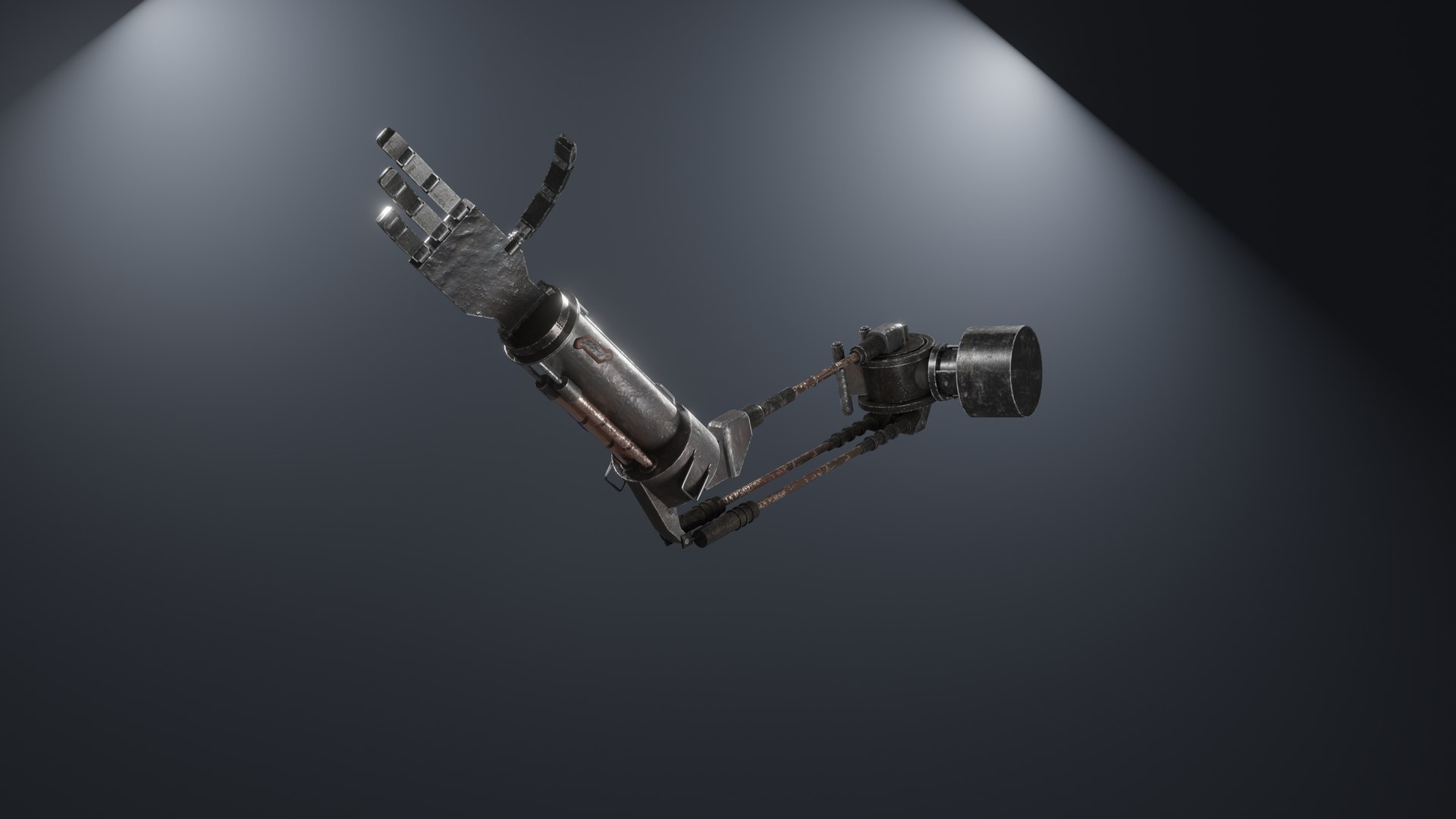 3D Prosthetic Trash Arm Model - TurboSquid 1924238