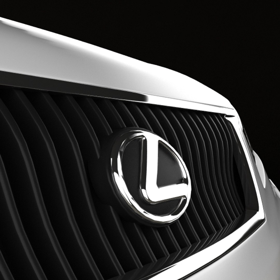3d model lexus rx 2010