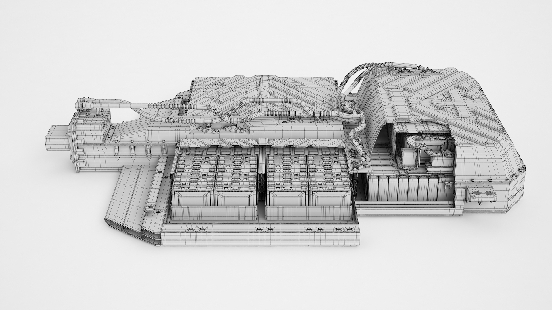 3D Electric Cars Battery Generic 06 Model - TurboSquid 2218512