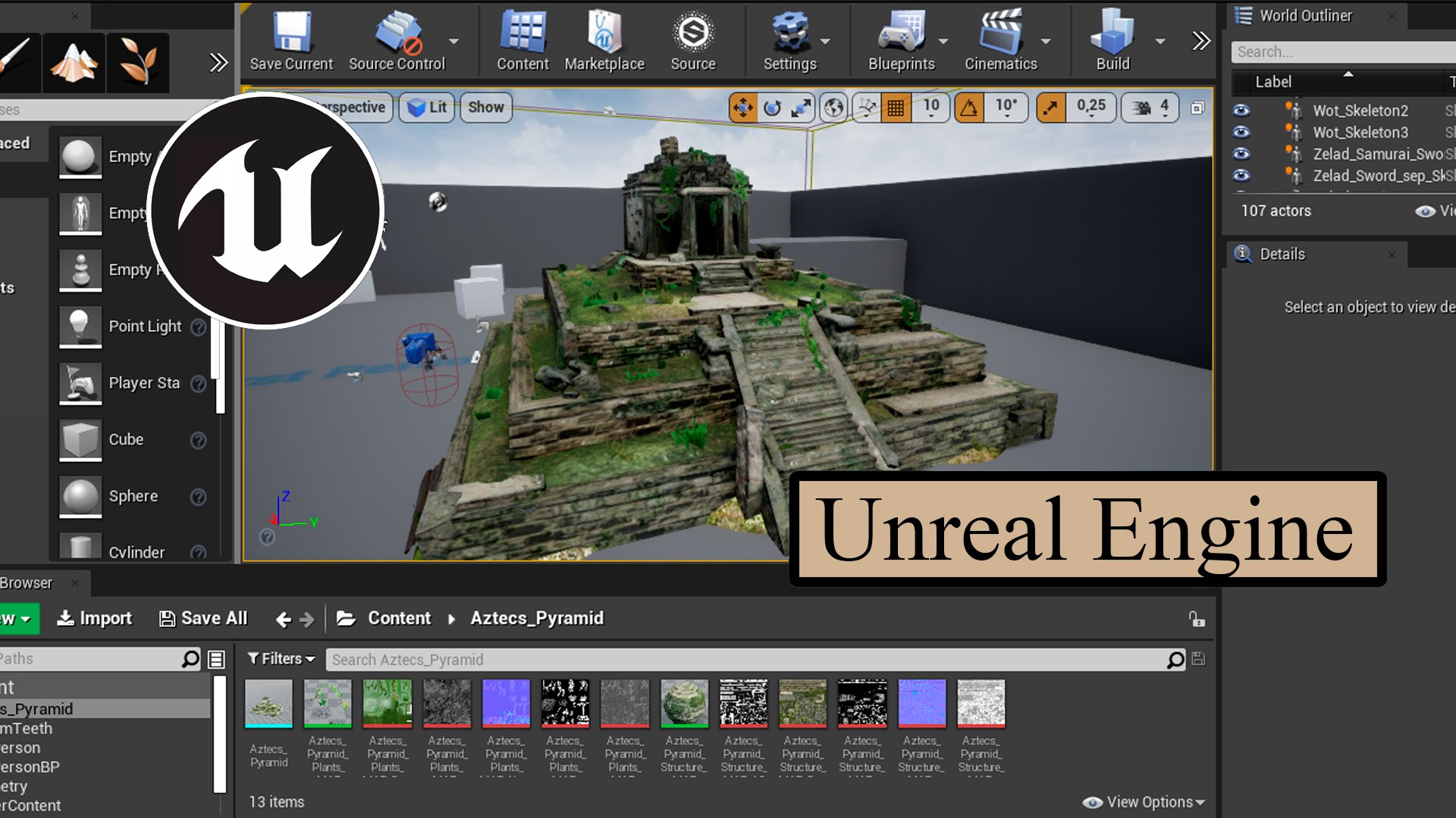 3D Aztec Maya Inca Tikal Pyramid Temple Model - TurboSquid 1724616