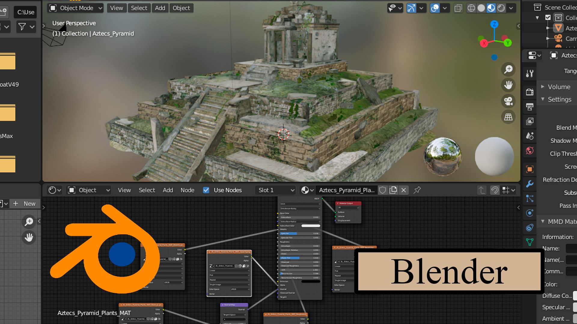 3D Aztec Maya Inca Tikal Pyramid Temple Model - TurboSquid 1724616