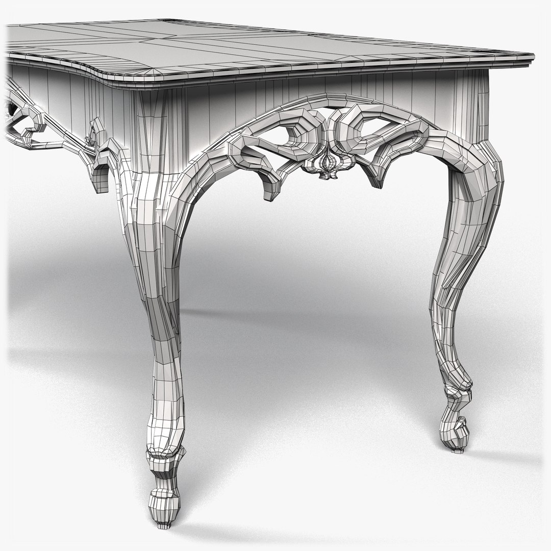 3D table - TurboSquid 1701623