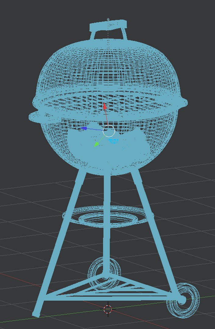 3D Grill Model - TurboSquid 1206504