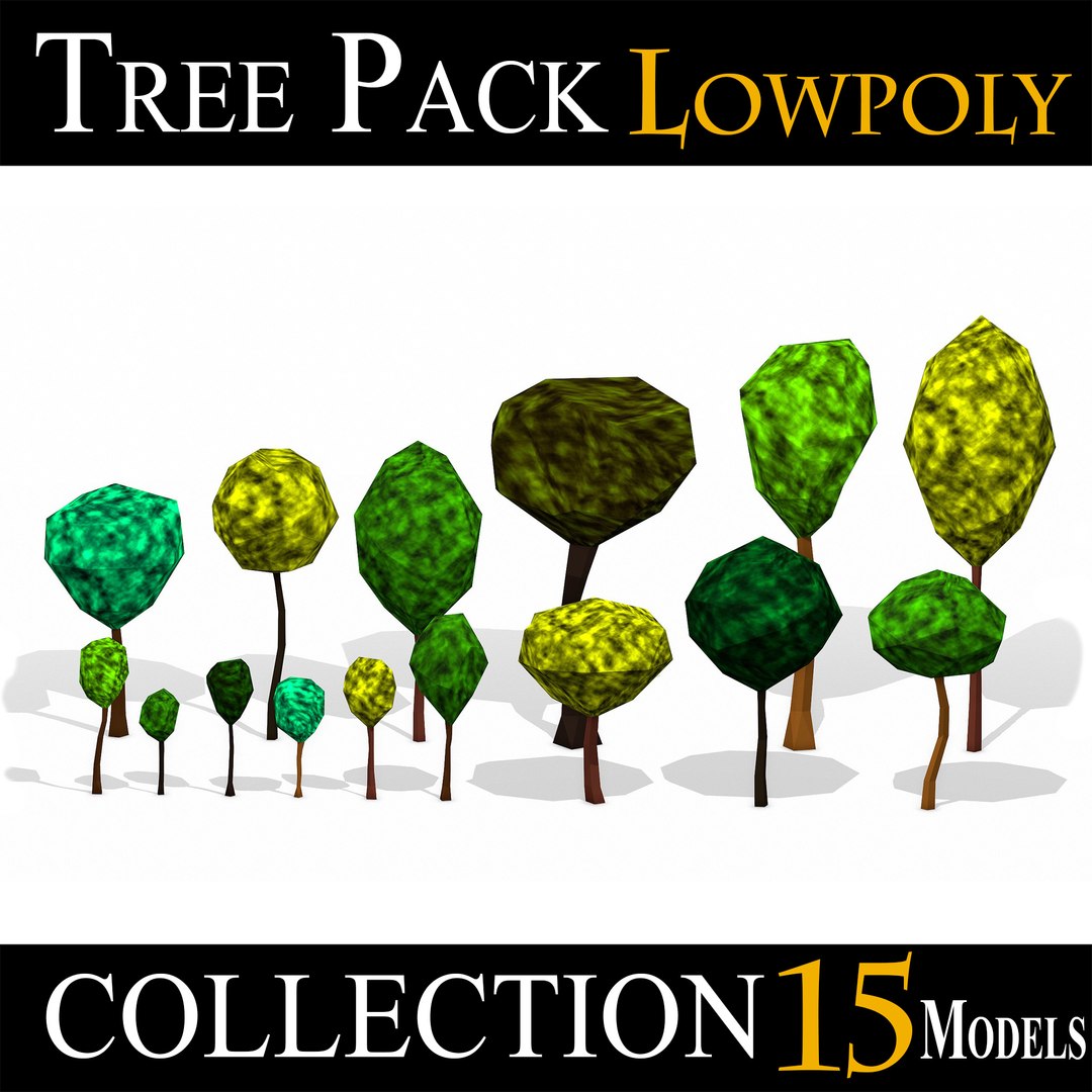 3D tree pack - TurboSquid 1306996
