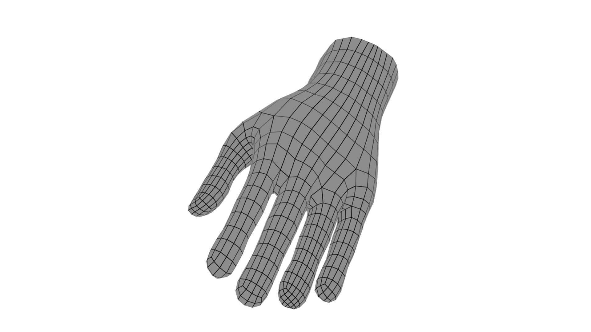 3D Hand Base Mesh - TurboSquid 2152404