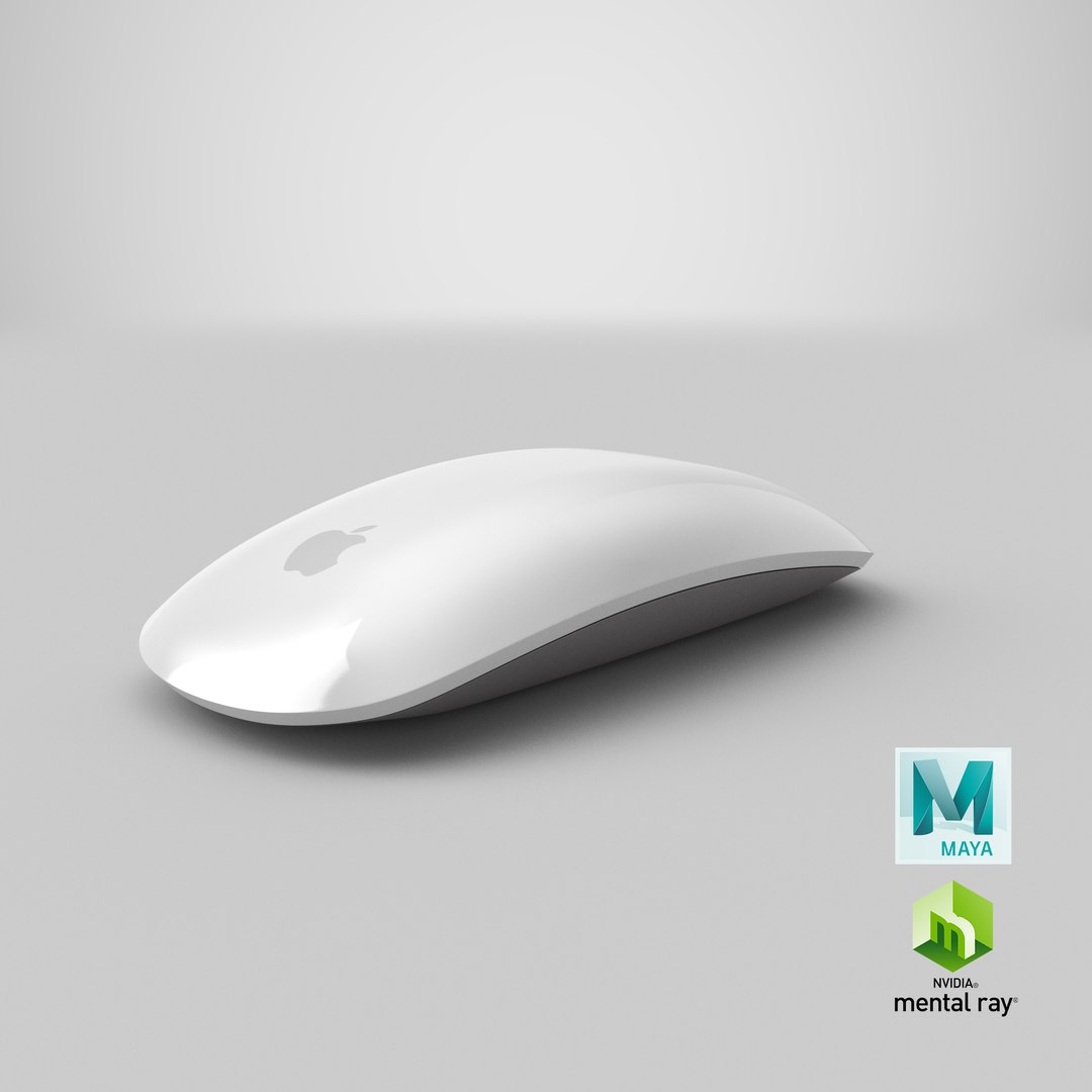 Real Apple Mouse 3D Model - TurboSquid 1442771
