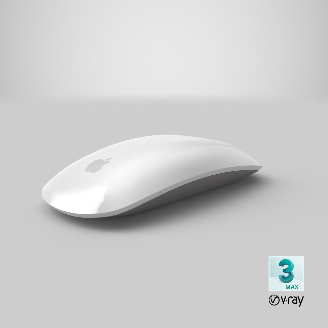 Real Apple Mouse 3D Model - TurboSquid 1442771