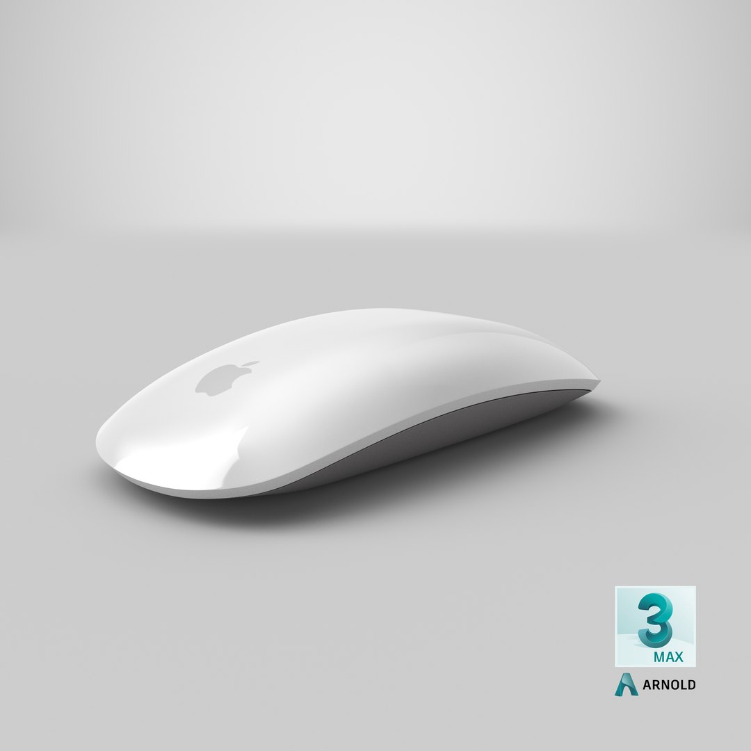 Real Apple Mouse 3D Model - TurboSquid 1442771