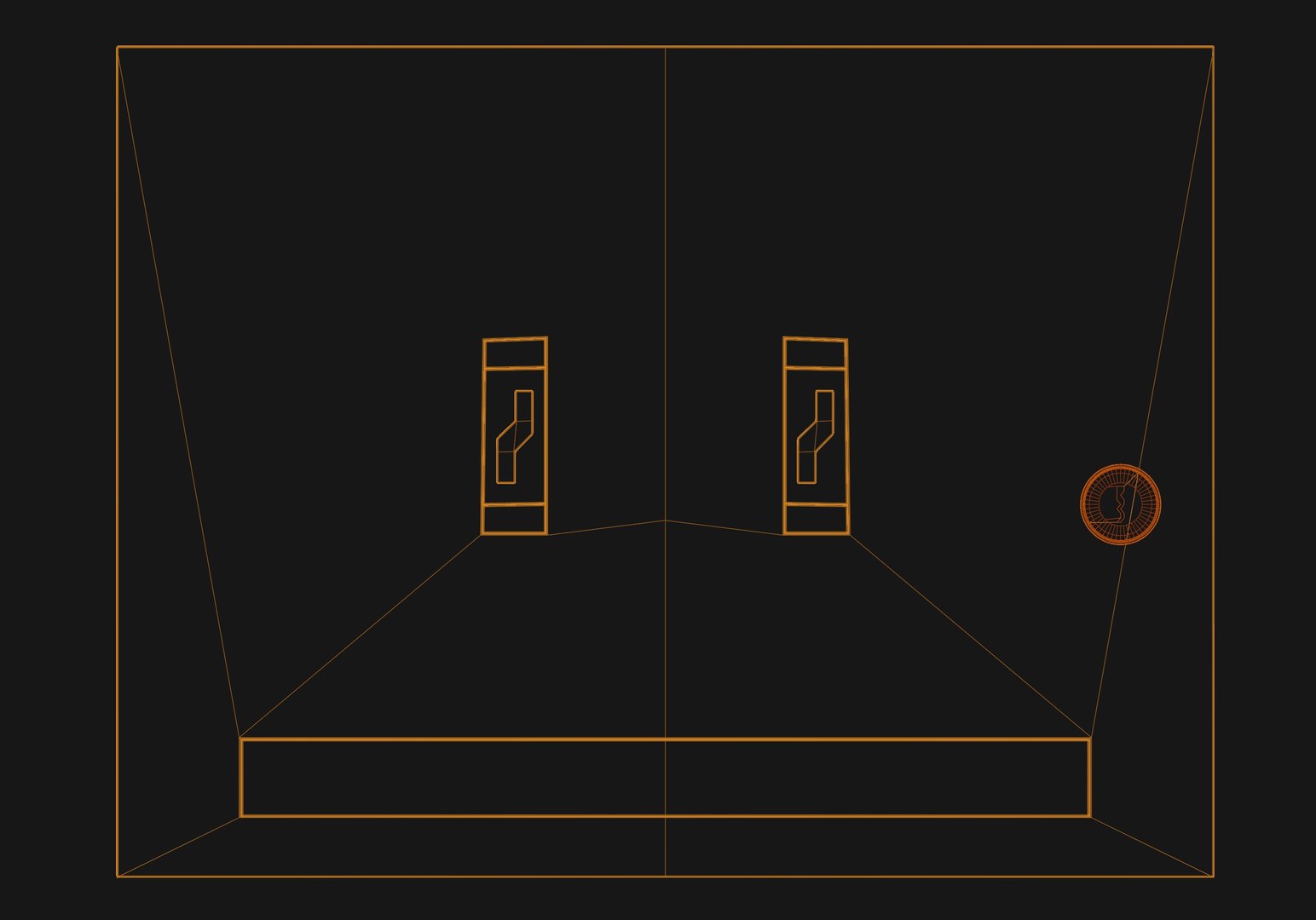 Trash Chute - Wall Mounted Model - TurboSquid 2093454