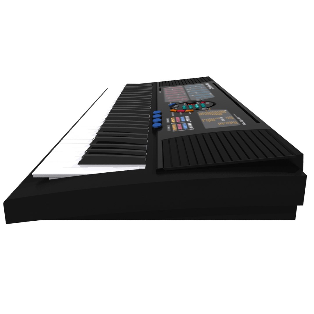 3d Model Of Yamaha Psr 180