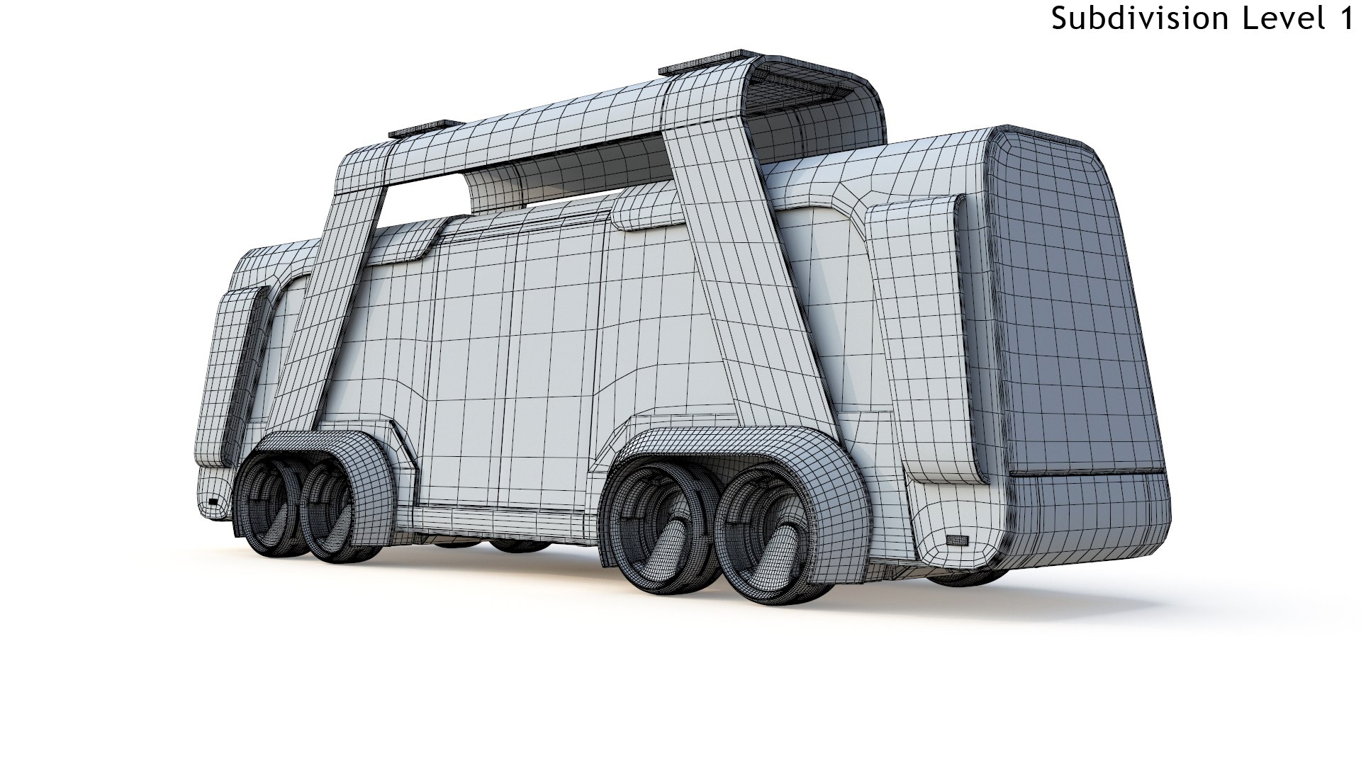 3D Model Futuristic Electric Bus Concept - TurboSquid 2346822