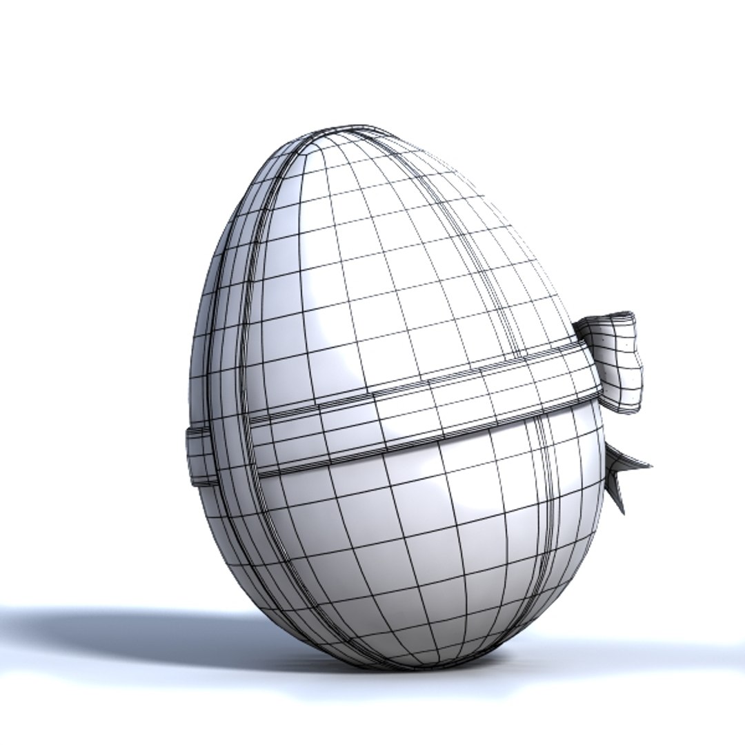 3d Easter Egg Model