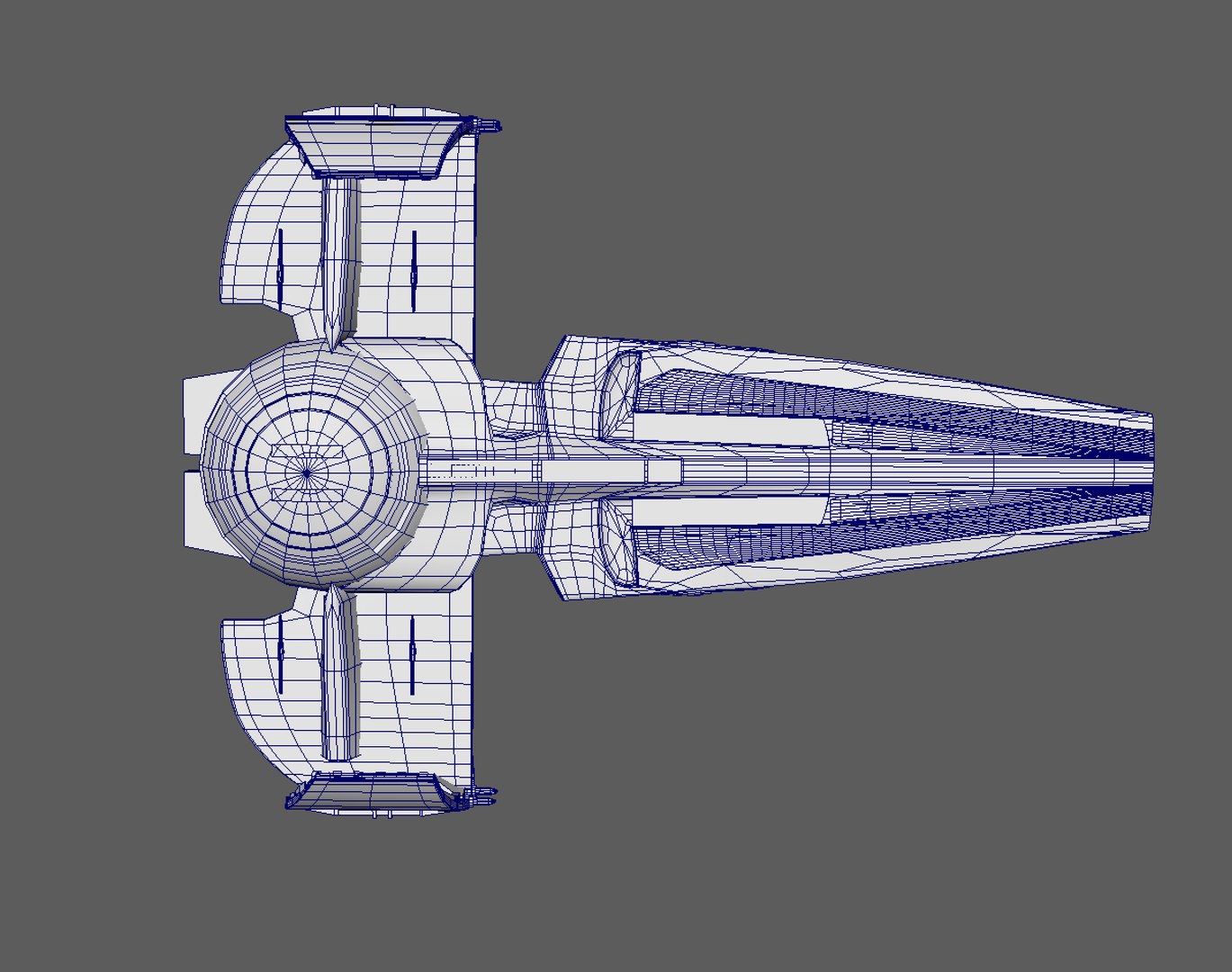 Sith Infiltrator Maya Arnold Darth Maul Spaceship Scimitar 3D Model ...