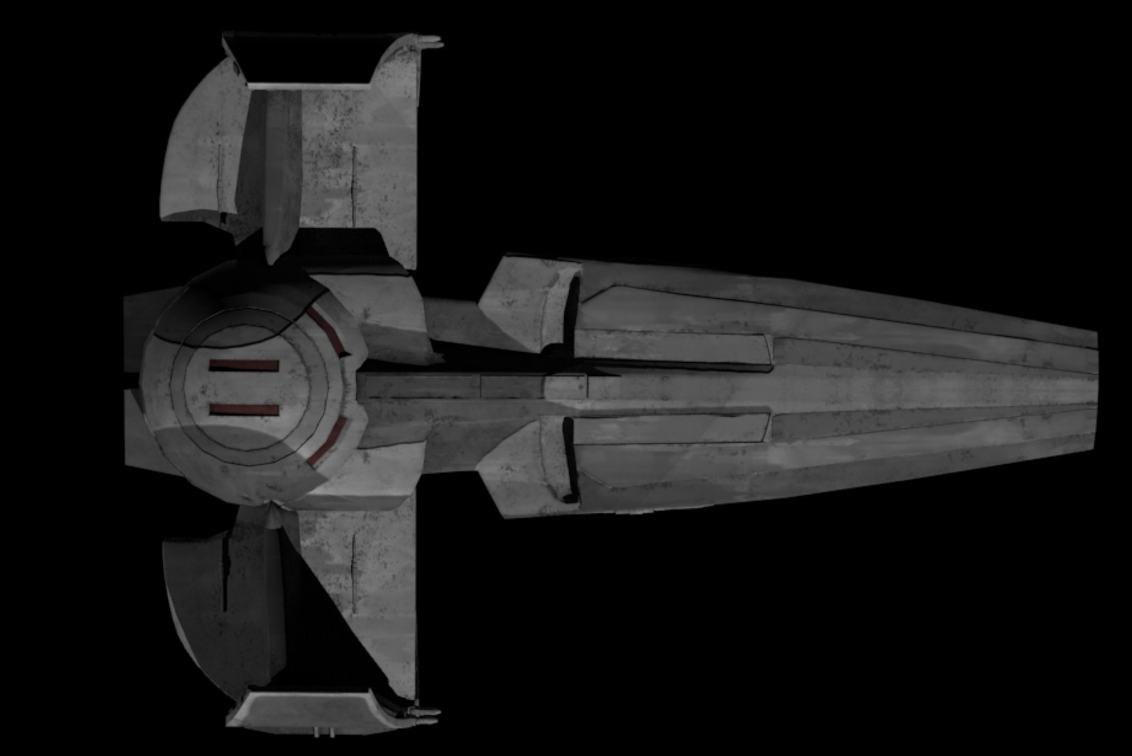 Sith Infiltrator Maya Arnold Darth Maul Spaceship Scimitar 3D Model ...