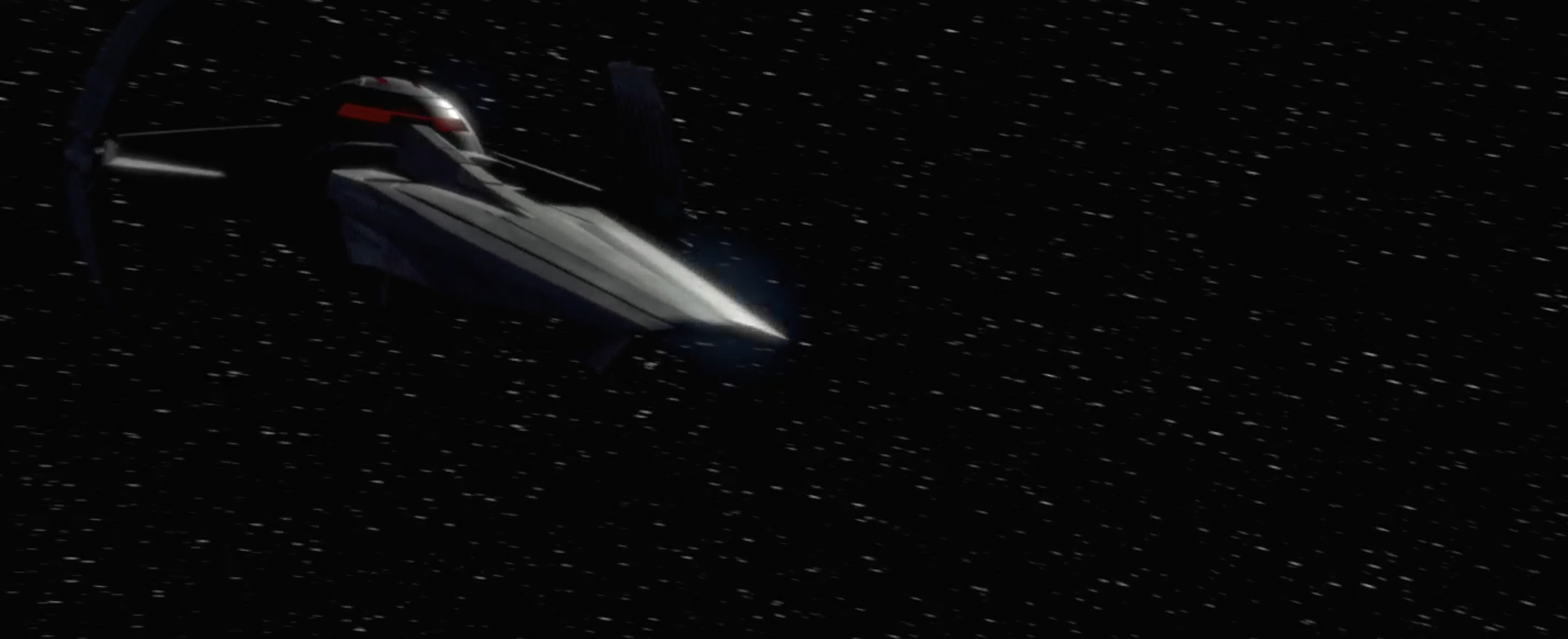 Sith Infiltrator Maya arnold Darth Maul spaceship scimitar 3D model ...