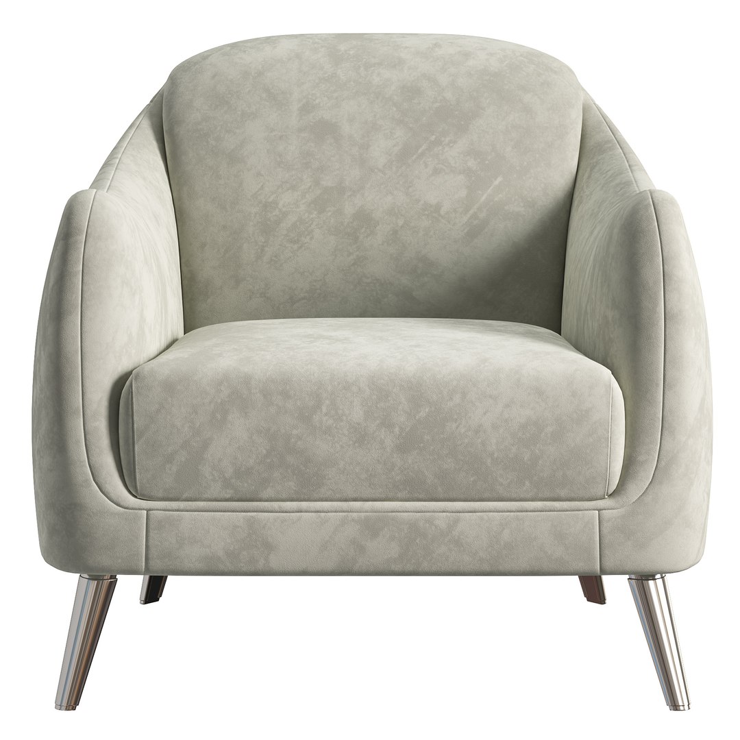 3D Platea Armchair By Natuzzi Italia Model - TurboSquid 1959040