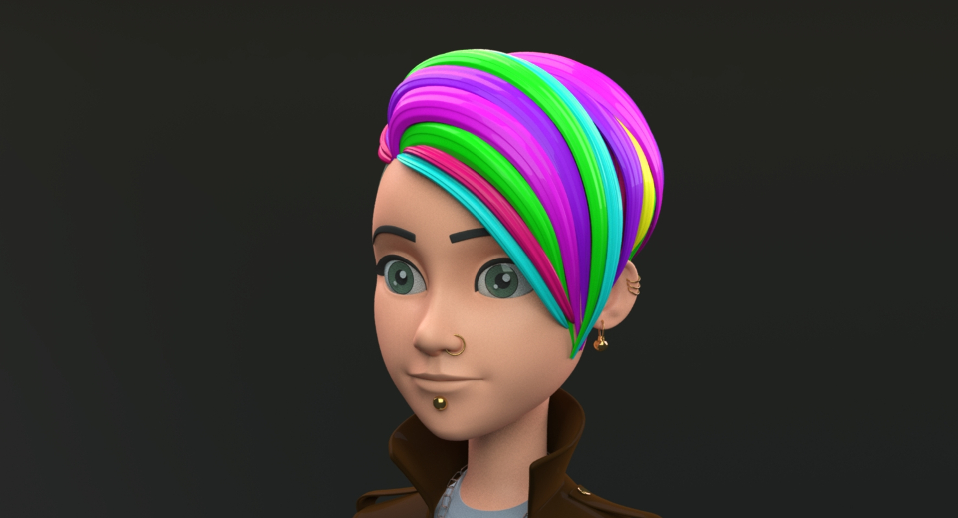 3D Star Female Rock Model - TurboSquid 1473252