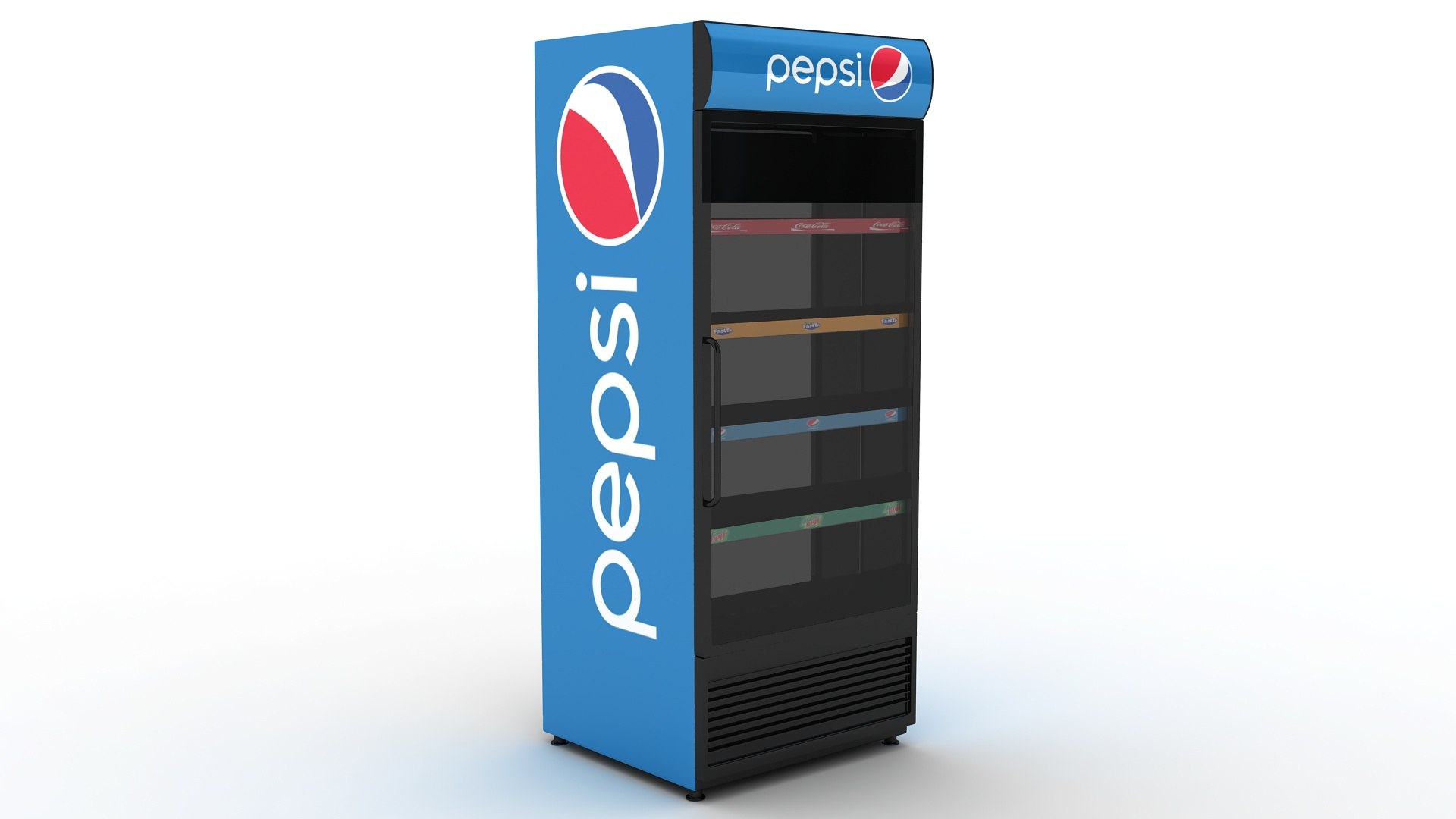 Pepsi Refrigerator Display 3D Model - TurboSquid 2106632