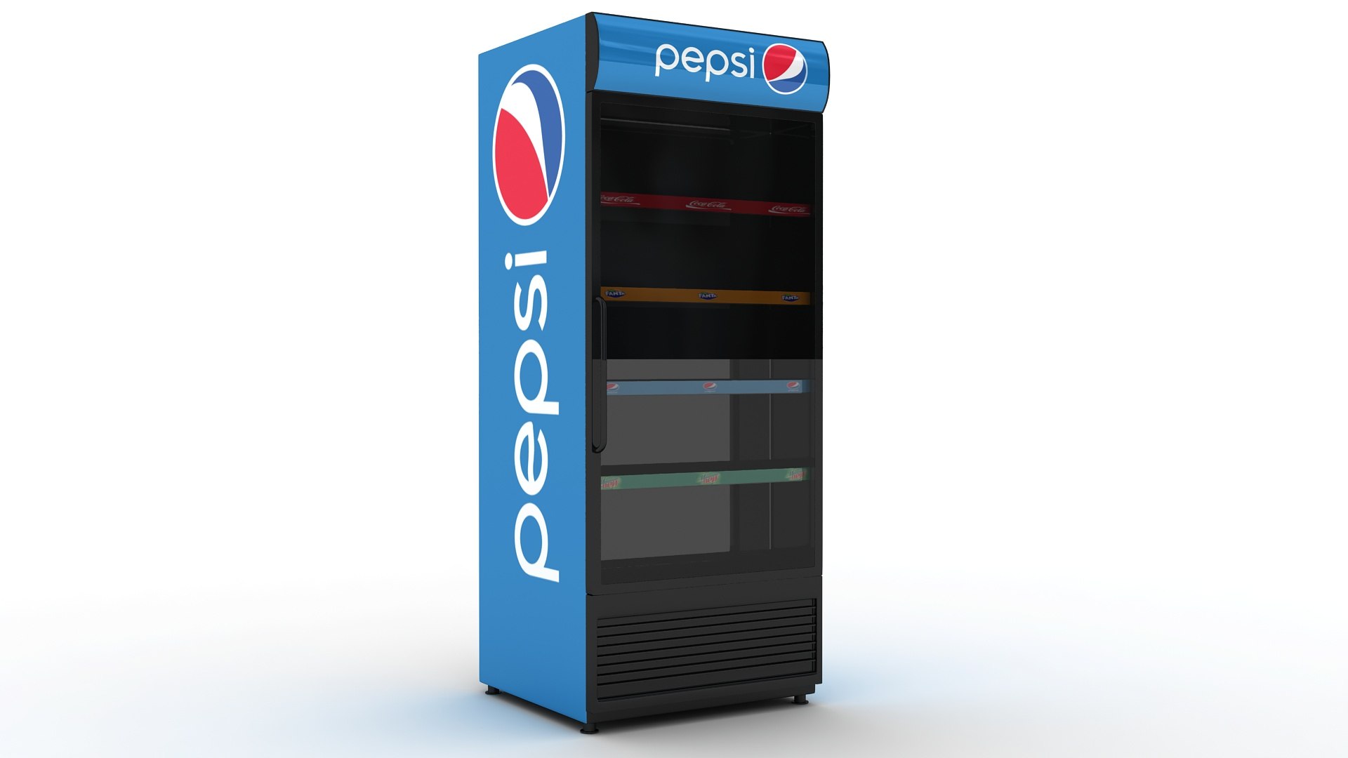 Pepsi Refrigerator Display 3D Model - TurboSquid 2106632
