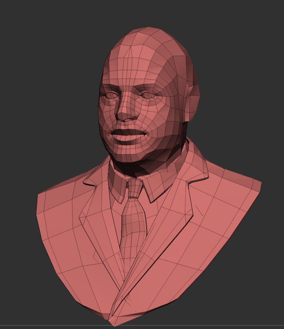 3d Al Capone Model